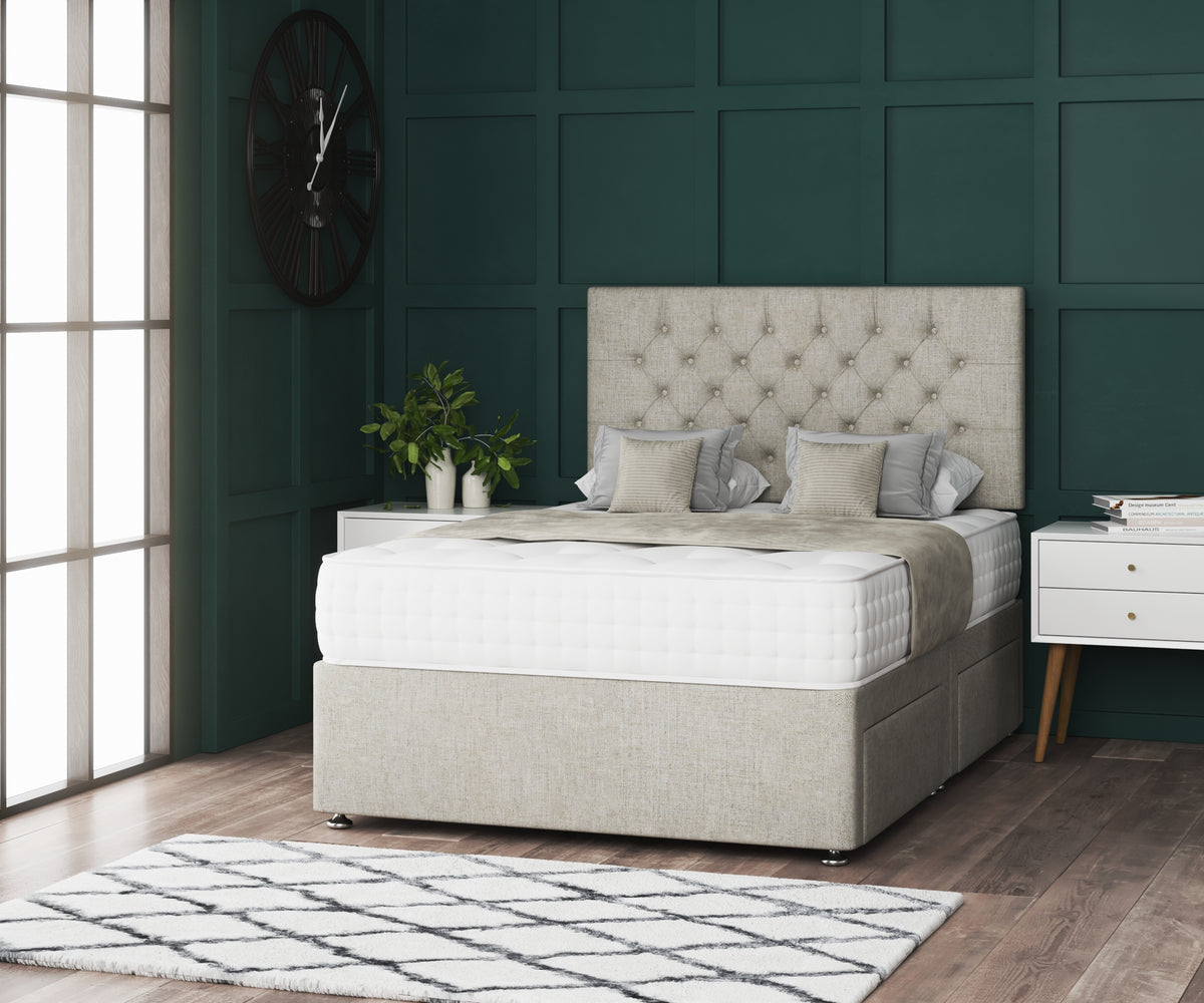 Chesterfield Divan Bed with drawer | Free Delivery On All Beds. | My ...